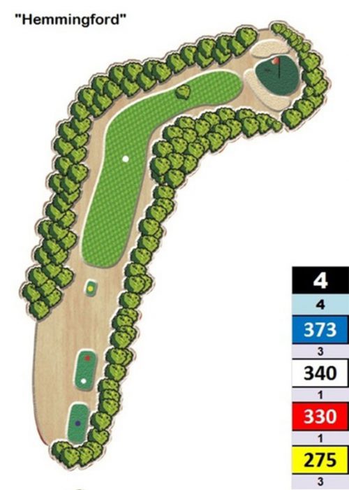 Parcours - Golf Hemmingford